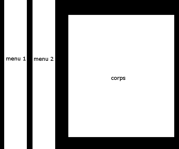 Arrière plan du menu en blanc - S'il vous plaits aidez moi par ...