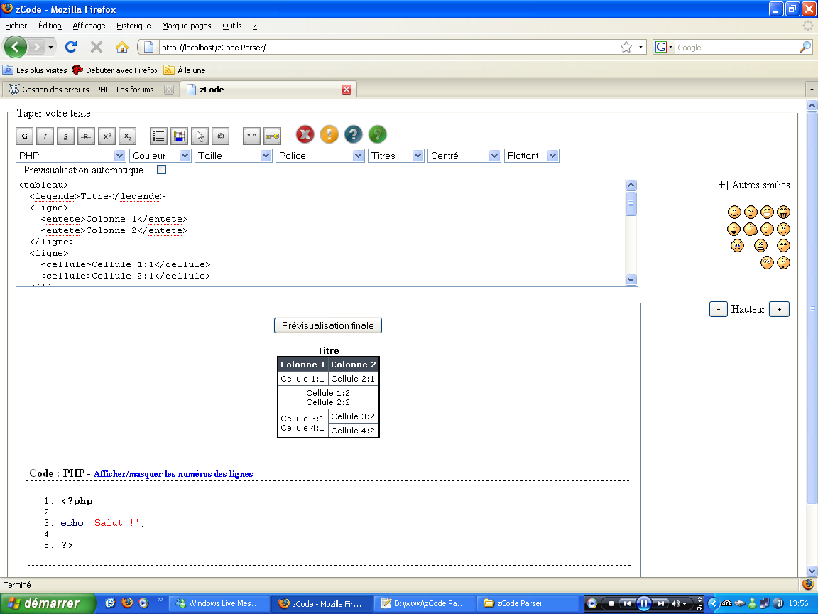 Gestion des erreurs - pour un parser xml par tealc91 - page 1 - OpenClassrooms