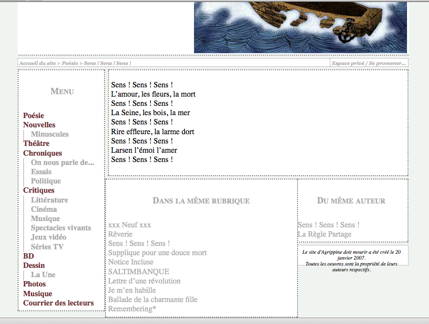 Problème De Positionnement De Div En Css Du Bon Usage Des Float Par Dnj Page 1 Openclassrooms