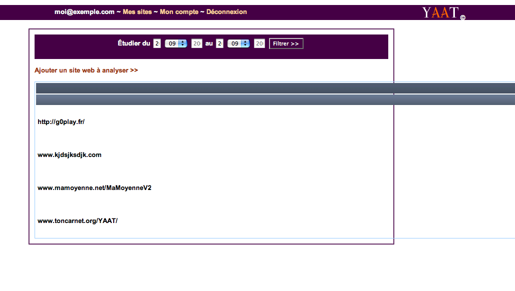 [YAAT] Mesure d'audience précise et complète - «Une nouvelle ouverture ...
