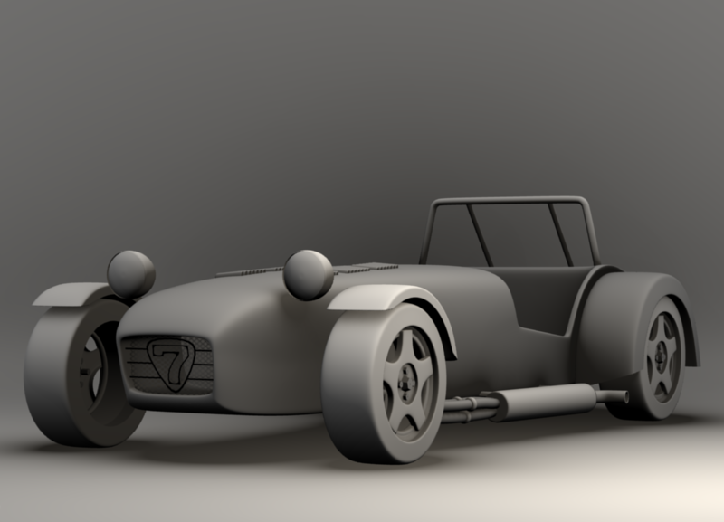 [WIP] Caterham super seven. - Sur Blender. par fashion nuggets - page 1 ...
