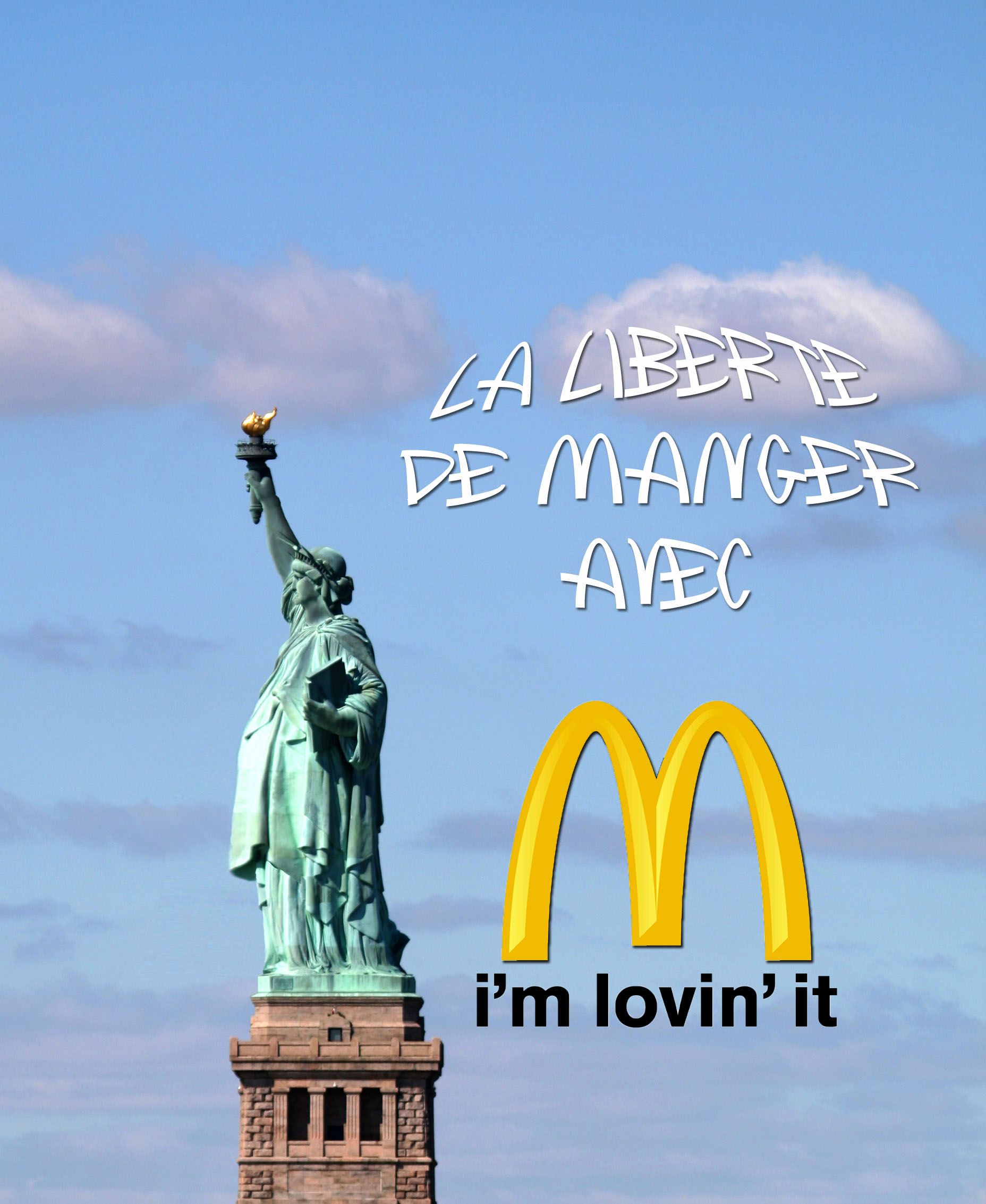 [2D] Fat Liberty Statue - Photoshop par DamsPhoto - OpenClassrooms
