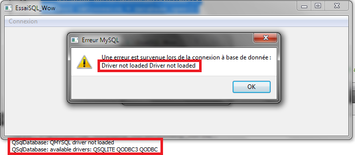 Qt Et Mysql Driver Not Loaded Par Chibiblasphem Page 1 Openclassrooms