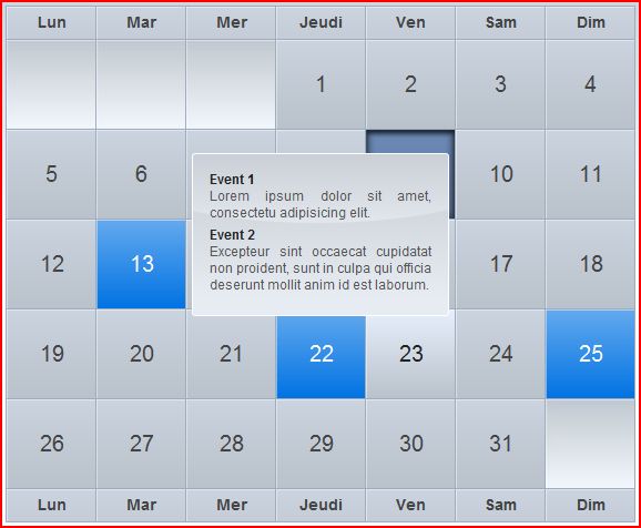 Fonction PHP qui indique par quel jour commence le mois - pour un script de calendrier par ...