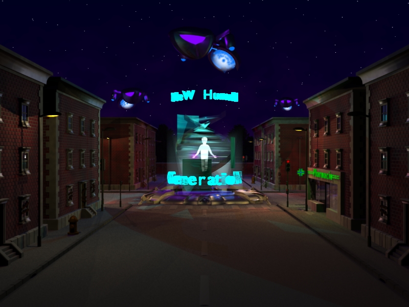 [3D Blender] NeW HumaN GeneratioN - Les Aliens débarque ! ^^ par ...