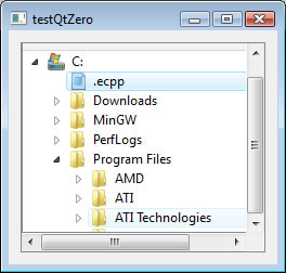 [QT] Scroll bar sur QTreeView par Zerkan - page 1 - OpenClassrooms