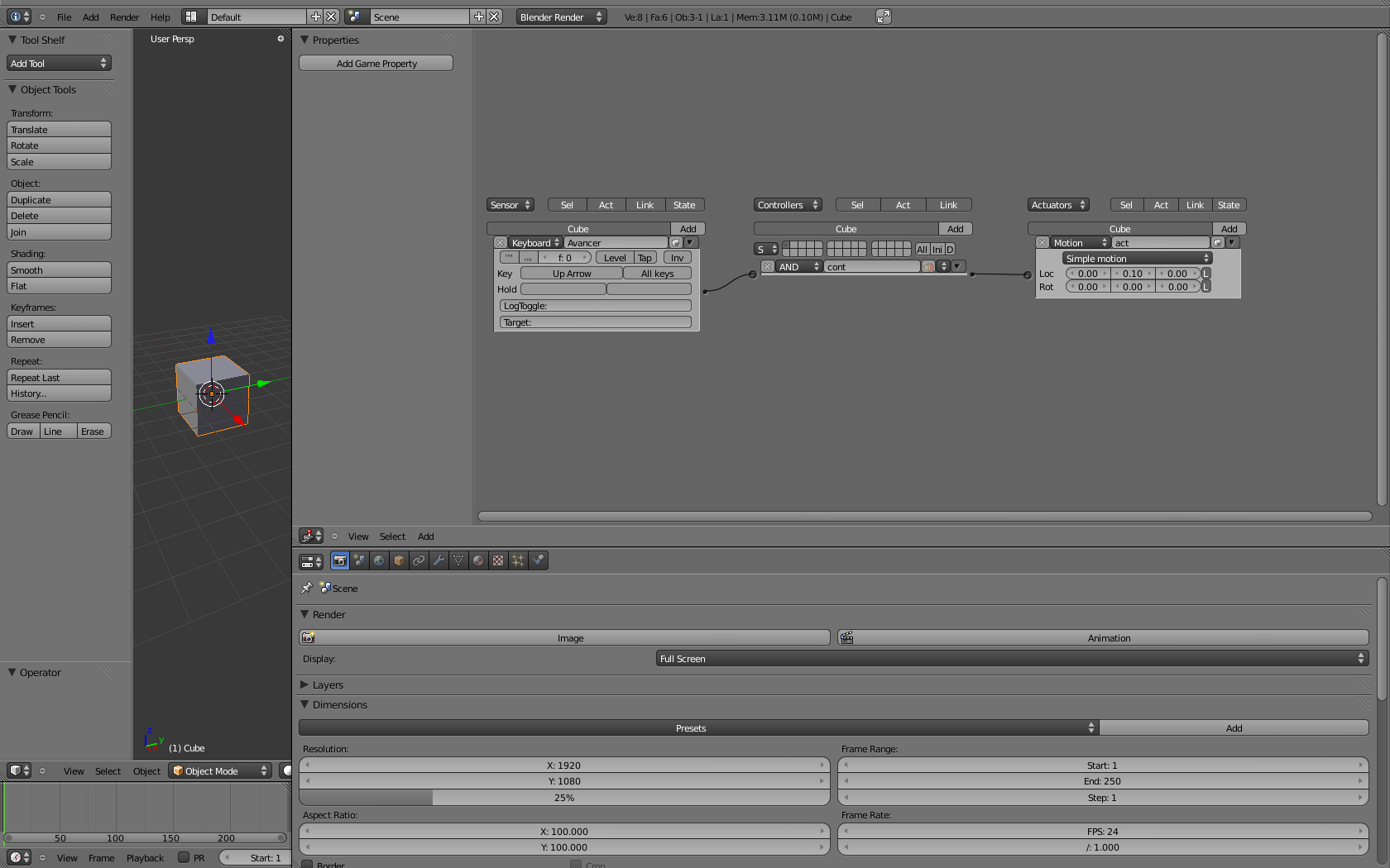 [Résolu] Créer des jeux avec blender (2.49b) - des jeux ! - page 1 ...