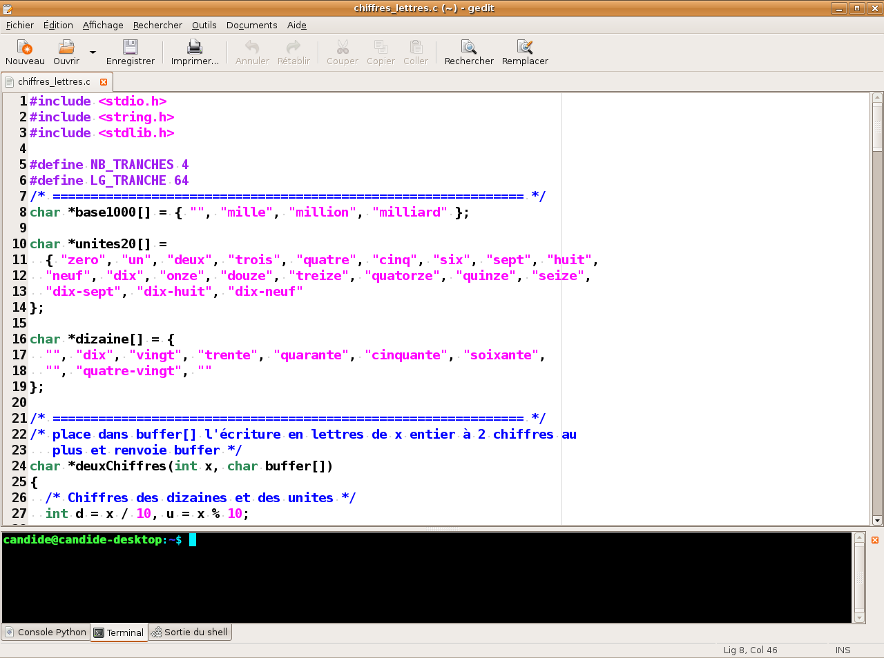 [Résolu] Problème avec scanf Code::Blocks par Ageofdarks - page 1 ...