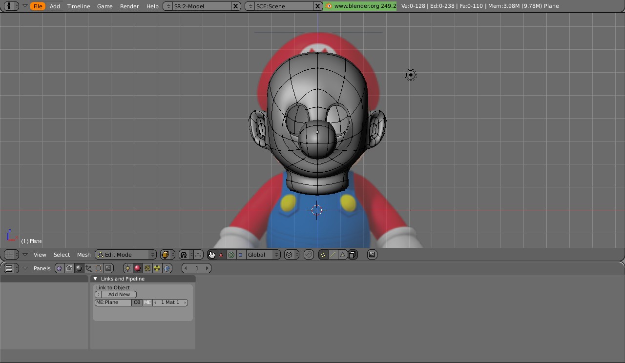 [WIP] Mario Bros (Blender) par Dominionized - page 1 - OpenClassrooms