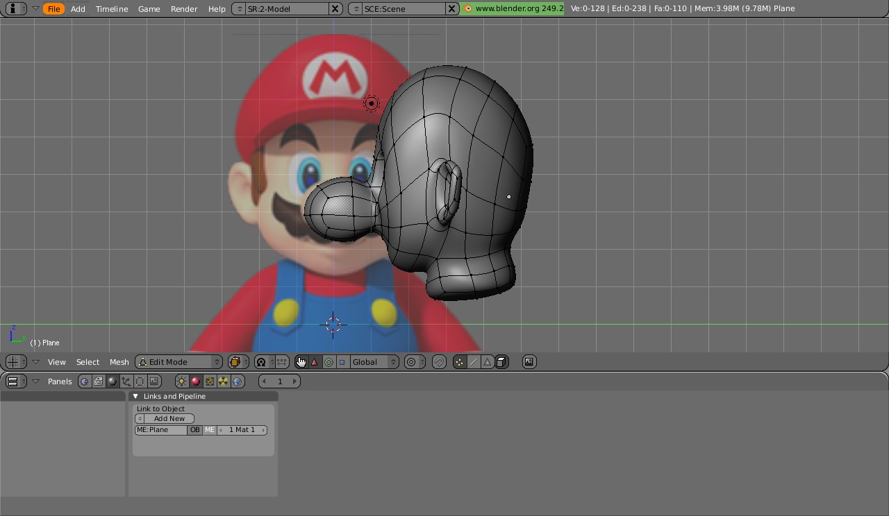 [WIP] Mario Bros (Blender) par Dominionized - page 1 - OpenClassrooms