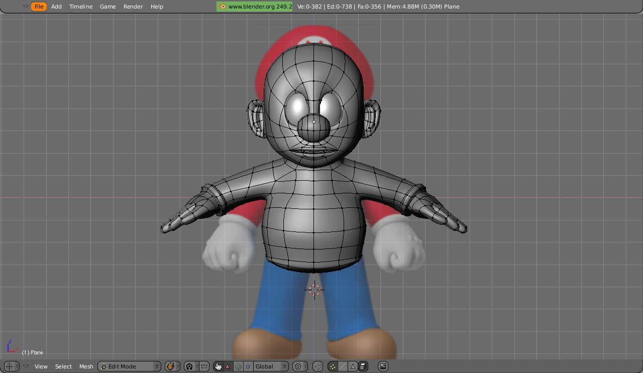 [WIP] Mario Bros (Blender) par Dominionized - page 1 - OpenClassrooms