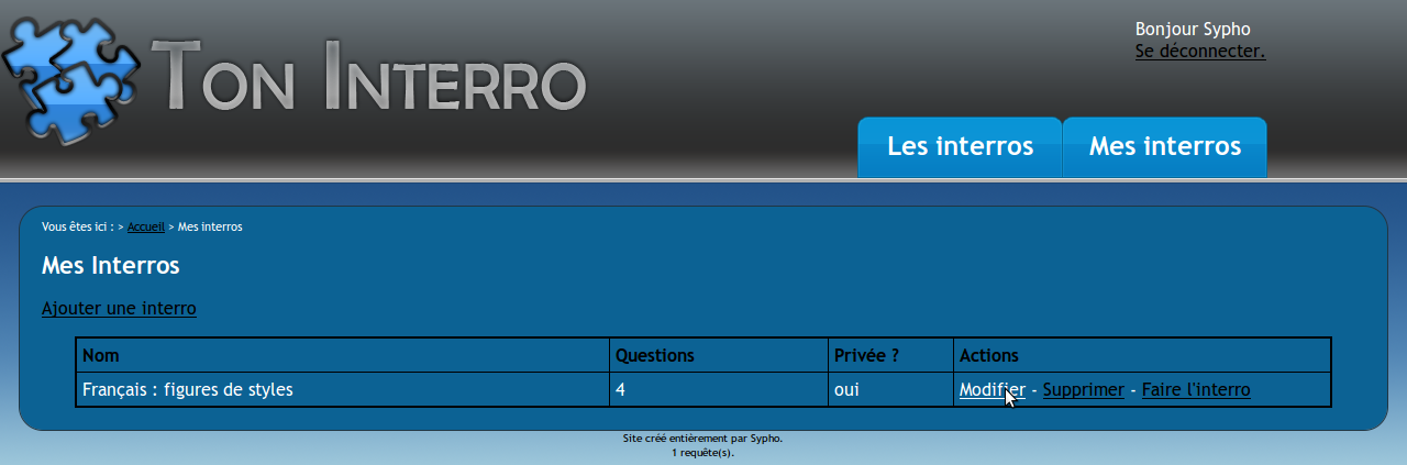 [Site Web] Ton Interro : fais-toi des interros - (En cous de ...