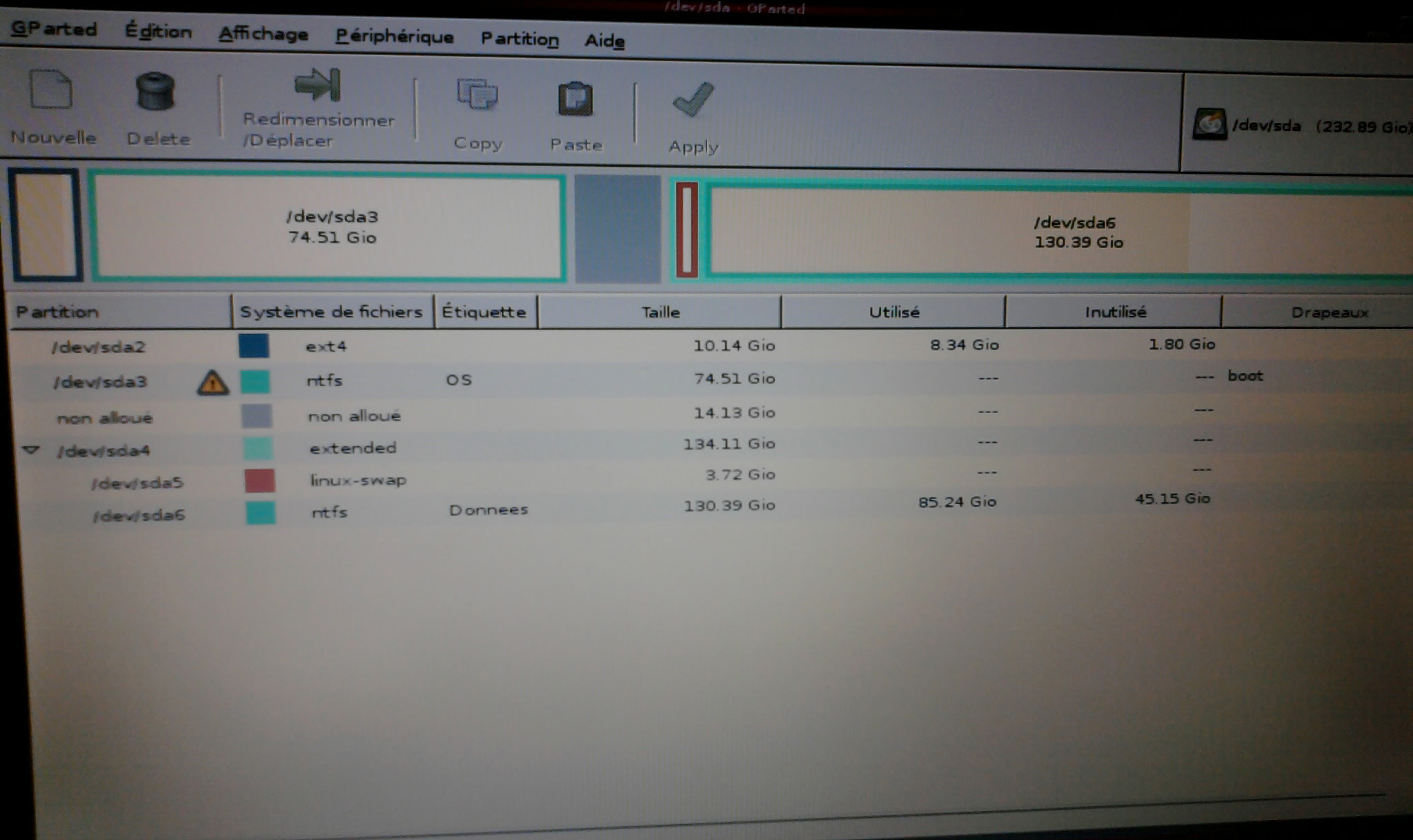 [Résolu] [UBUNTU] Agrandir la partition Ubuntu impossible par maattt ...