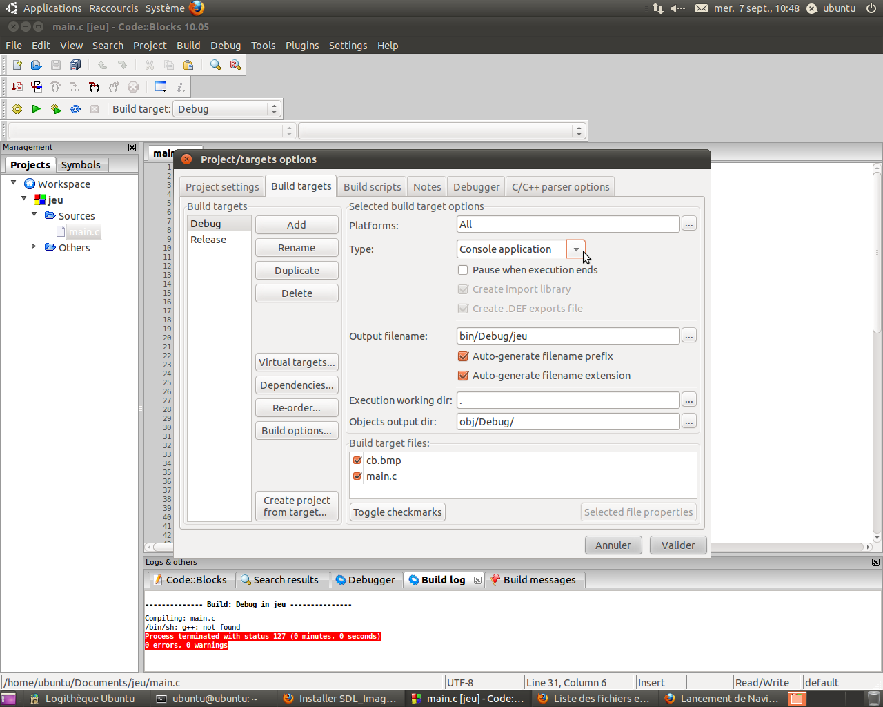 Installer SDL_Image sous Ubuntu par NLS le pingouin - page 1 - OpenClassrooms