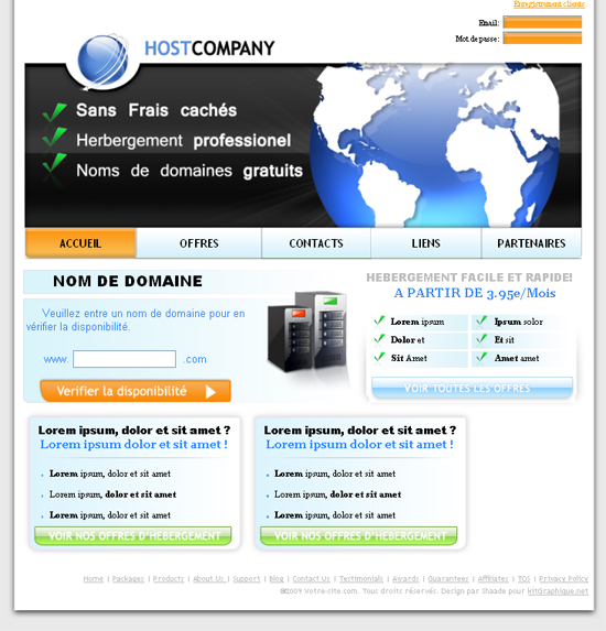 [Site web] codeur une interface graphique web - HTML, CSS, JAVASCRIP ...
