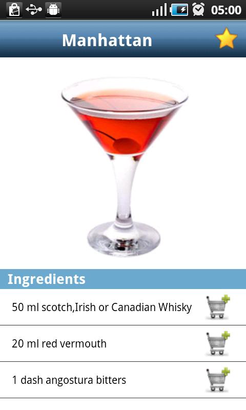 [Android app] SOS Cocktail : App de cocktail - En panne d'idée de ...