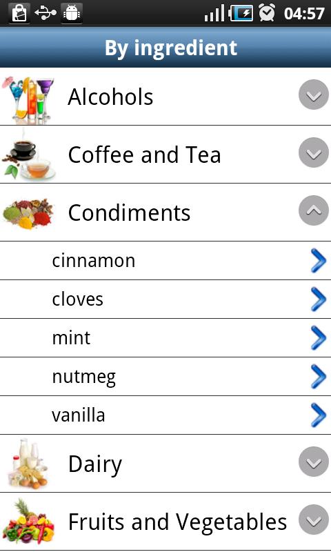 [Android app] SOS Cocktail : App de cocktail - En panne d'idée de ...