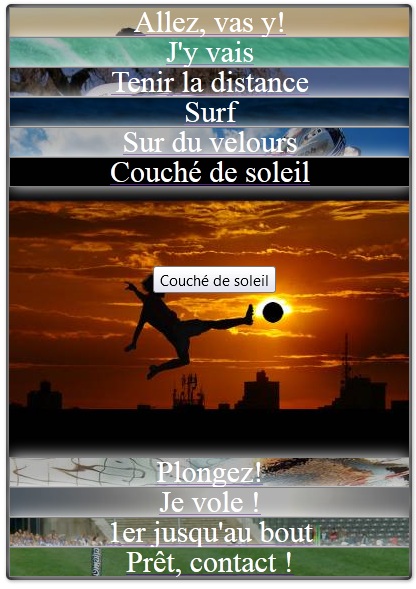 Bêta On Créez Votre Menu Interactif En Images En Htmlcss Dans La