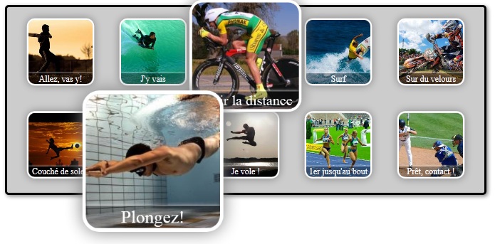 Bêta On Créez Votre Menu Interactif En Images En Htmlcss Dans La Catégorie Html Css