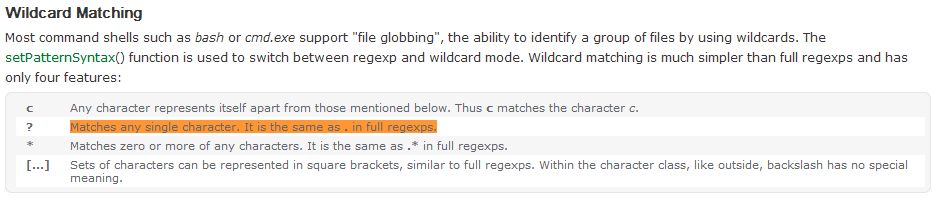 [Résolu] [Qt] QRegExp - comment utilise-t-on '?' par Soaocohoa - page 1 - OpenClassrooms
