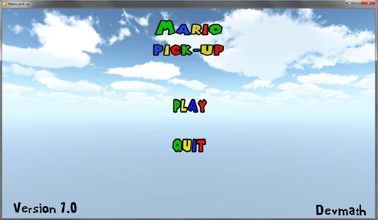 [Jeu 3D] Mario Pick Up - Unity 3D | Fan-made | Version 1.0 par Devmath ...