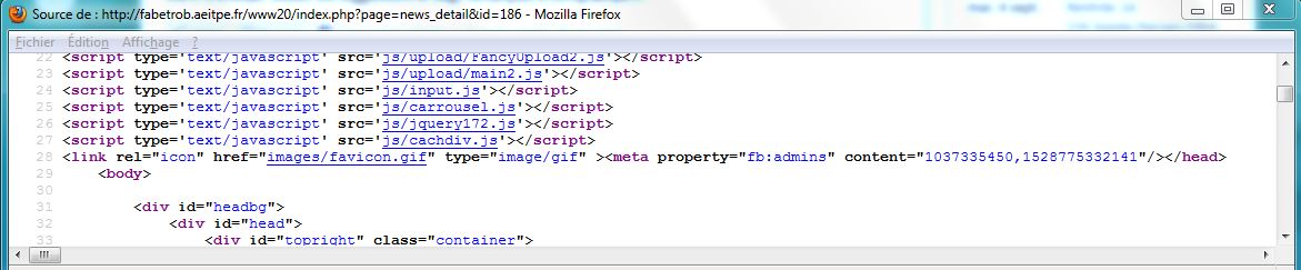 Résolu Execution Dun Script Javascript Dans Un Site En Php Par Fazac