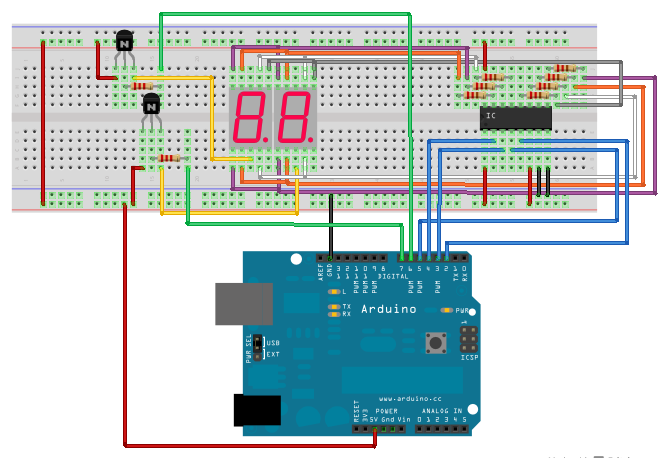 [Résolu] Afficheur 7segments par Sifou59 - OpenClassrooms