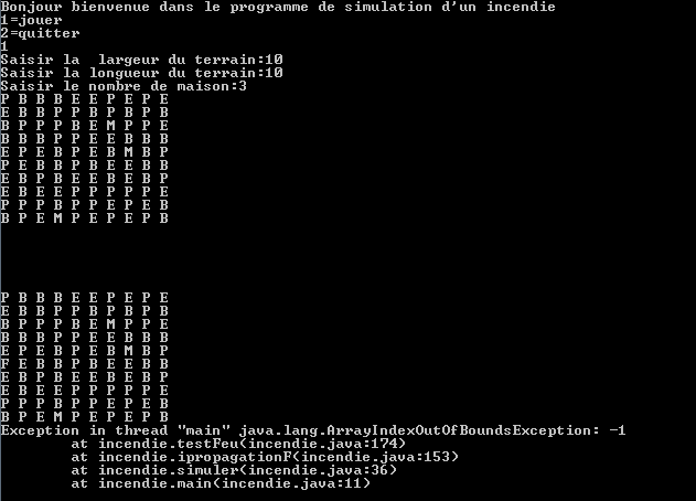 [Résolu] Problème programmation java - simulation propagation d ...