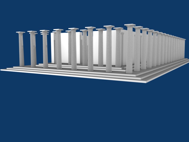 [WIP Blender] Le Parthénon par mono_neurone - page 1 - OpenClassrooms