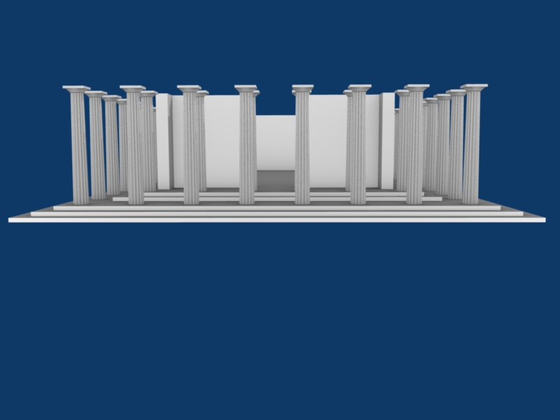 [WIP Blender] Le Parthénon par mono_neurone - page 1 - OpenClassrooms