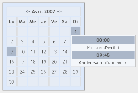 Création d'un agenda/calendrier.... par TheCereal-Killer - page 1 ...