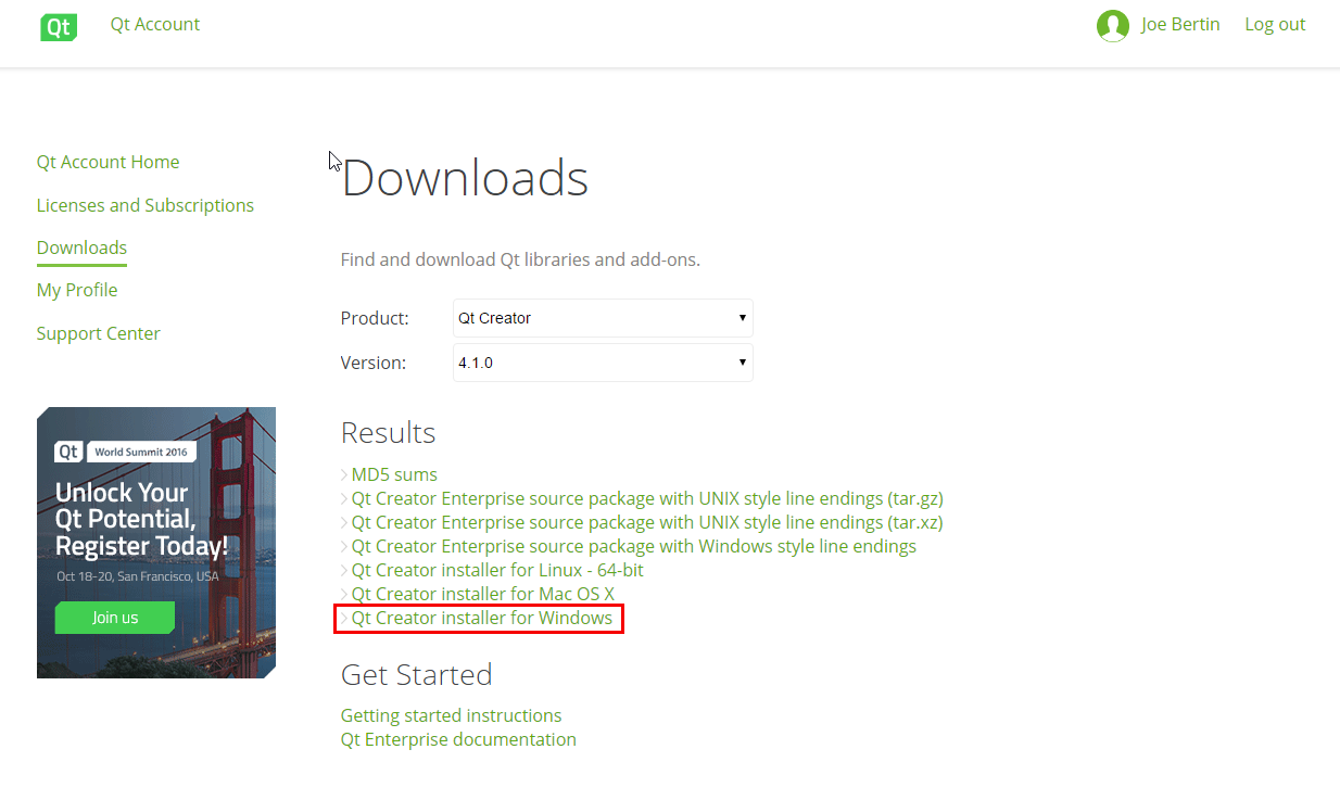 [résolu] Installer Qt Creator Sur Windows Par Jobouille Page 1 Openclassrooms