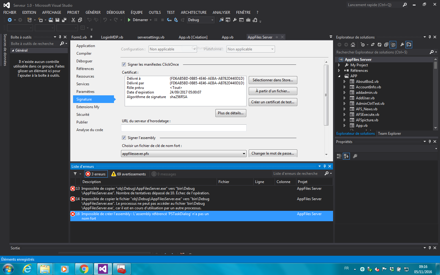Vbnet Comment Signer Une Application En Vbnet Comment Signer Une Application En Vbnet 0616