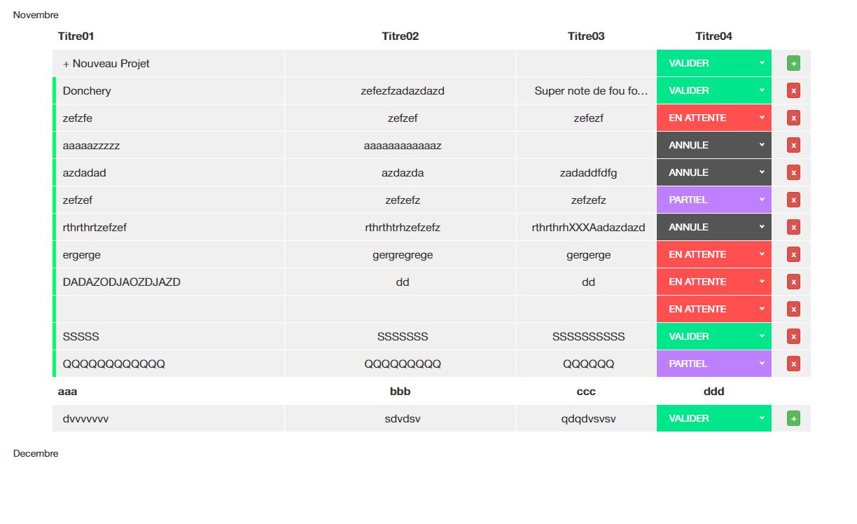 Système de boucle pour table / th / td - php/mysql par a44icus - page 1 - OpenClassrooms