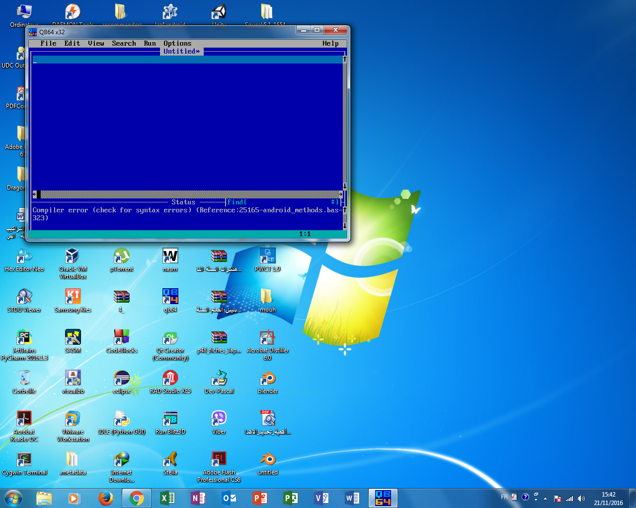 un erreur a langage QB64 android - un erreur a langage QB64 android par ...