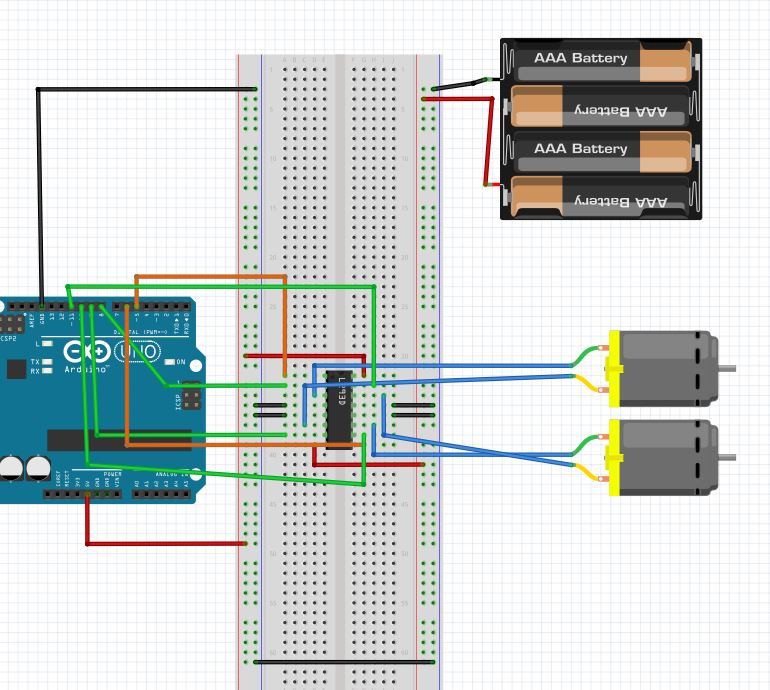 Commande moteur avec L293D par CocoZuruse - page 1 - OpenClassrooms