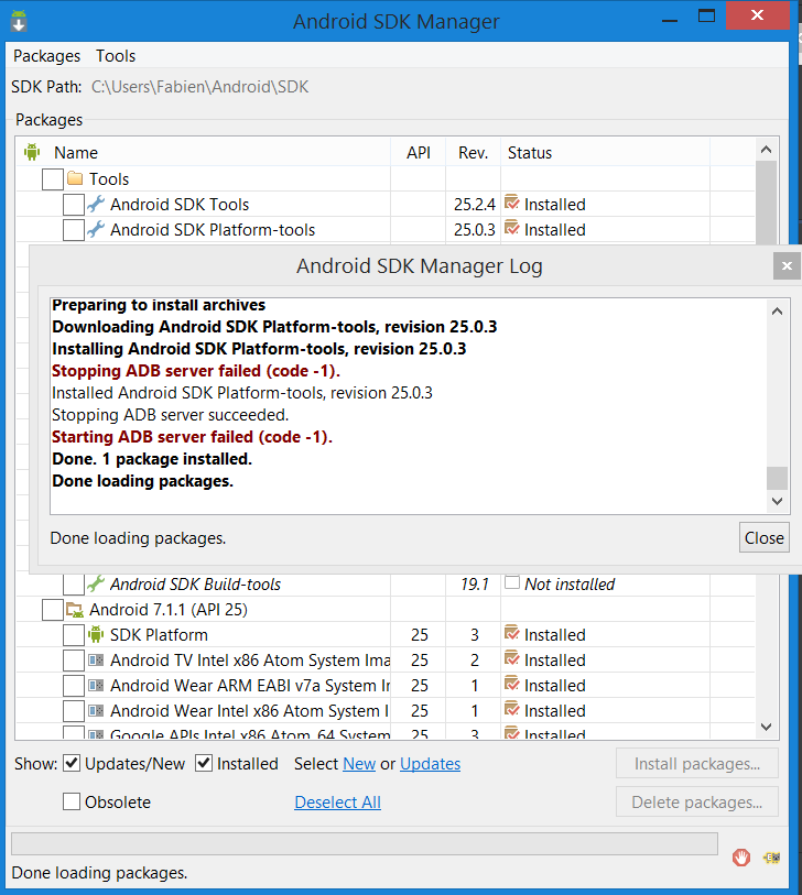 [Android] ADB ne répond pas... par ShocKx - page 1 - OpenClassrooms