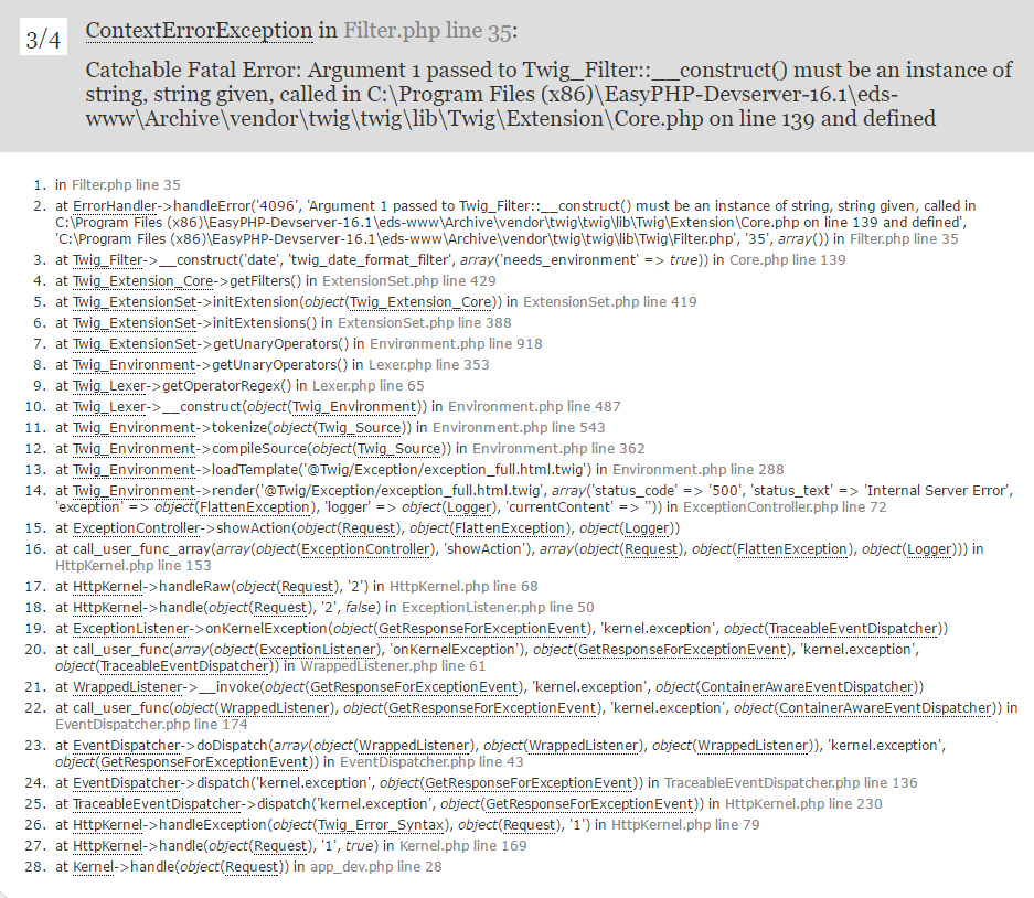 Symfony3 Twig Twig Error Syntax Par Hardouinyann Page 1 1955