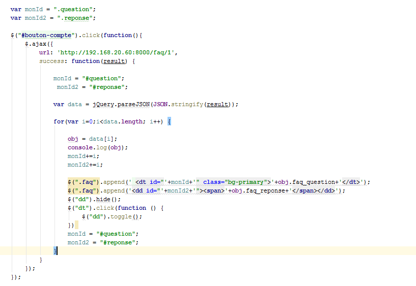 Problème à faire apparaître puis cacher un div - FAQ par Wousti - page ...