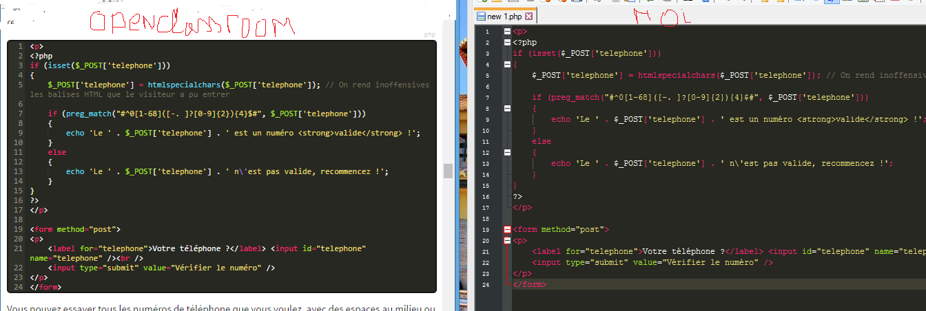 [Résolu] PHP-Note pad++ - Obtenir les memes couleurs que les tutos de ...