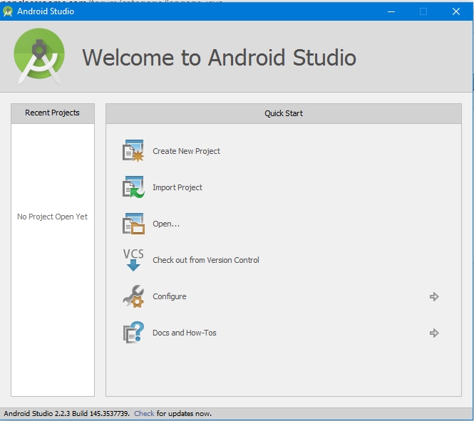 Création de projet avec Android Studio - Android Studio par ElhadjBoubacarBah - page 1 ...