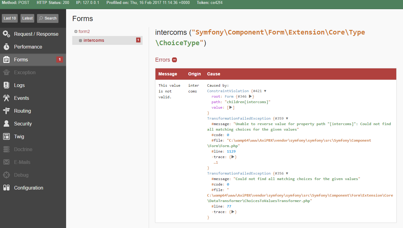 [Symfony 3] Problème Formulaire. par flo291288 - page 1 - OpenClassrooms