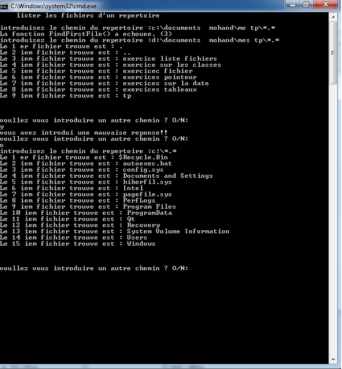 [Résolu] c++ - string ver LPCTSTR avec espace par talbi_mohand - page 1 ...
