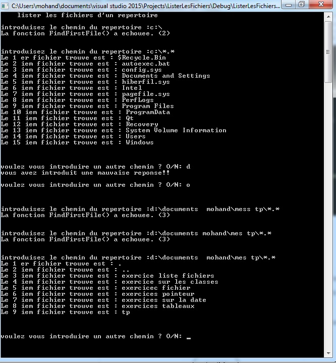 [Résolu] c++ - string ver LPCTSTR avec espace par talbi_mohand - page 1 ...