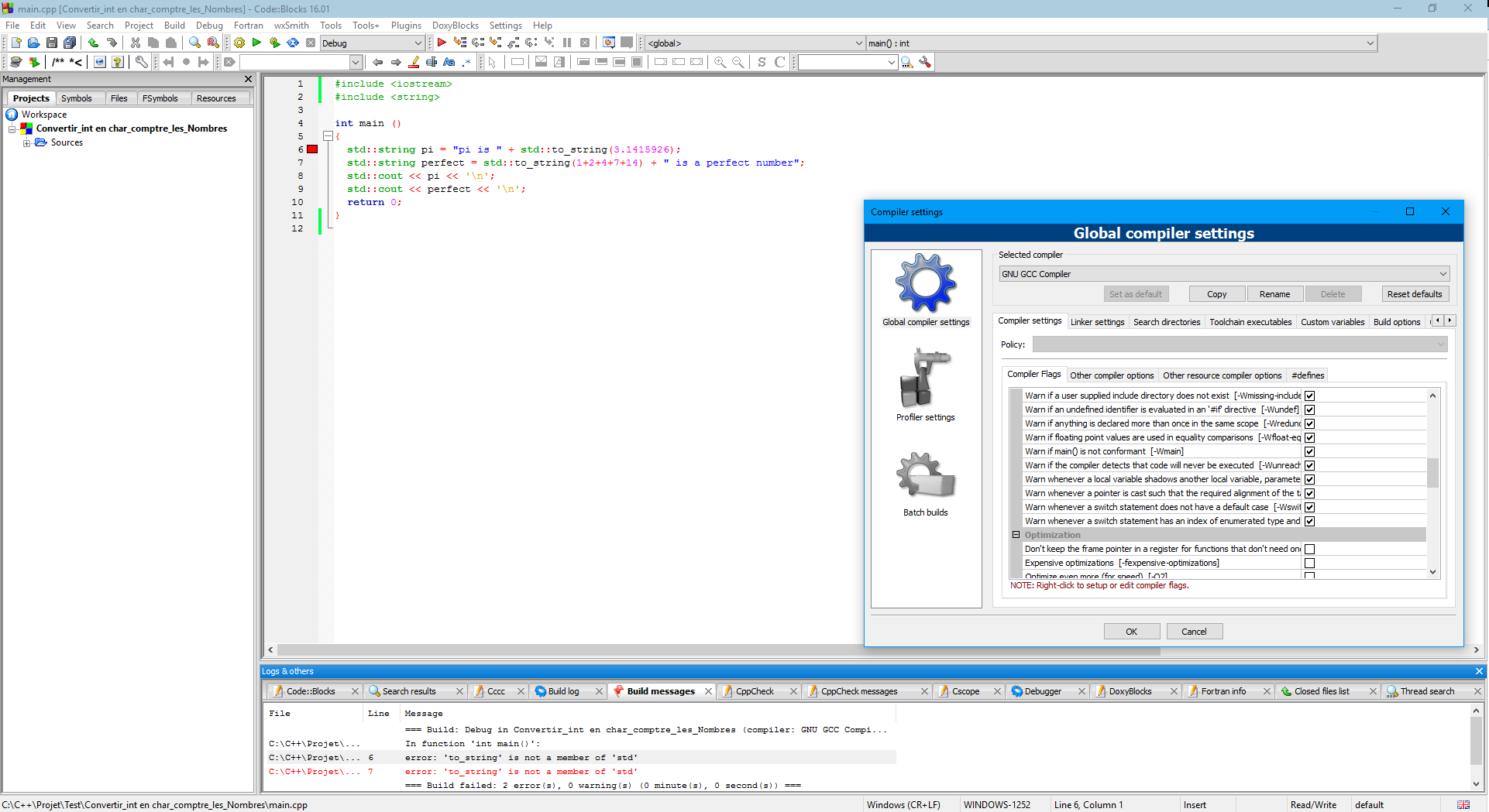 [Résolu] Probleme de compiler je pense par Cyril256 - page 1 ...