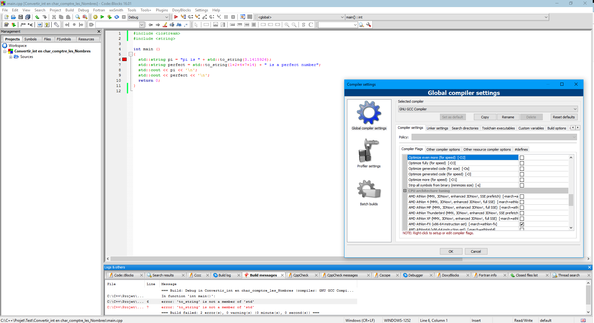 [Résolu] Probleme de compiler je pense par Cyril256 - page 1 ...