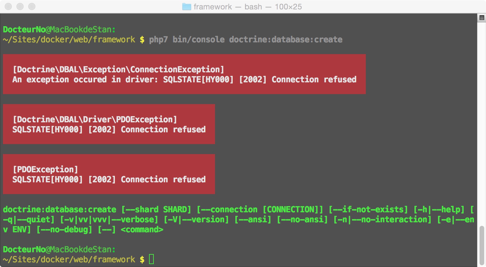symfony 3 doctrine connexion - probleme de connexion par sebastian97 ... symfony 3 doctrine connexion - probleme de connexion par sebastian97 ...