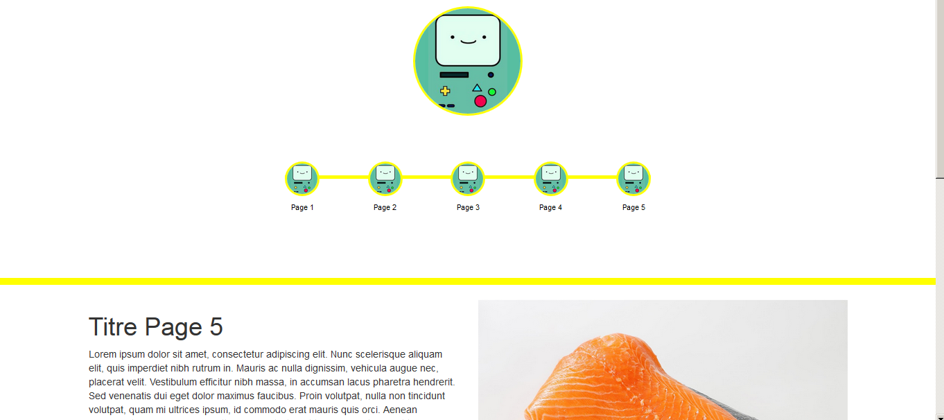 [CSS] Comment tracer des traits entre des images ? par ThéaGreens ...