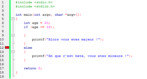 [Résolu] Problème avec 'if' et 'else' par Niklaus Mikealson - page 1 ...