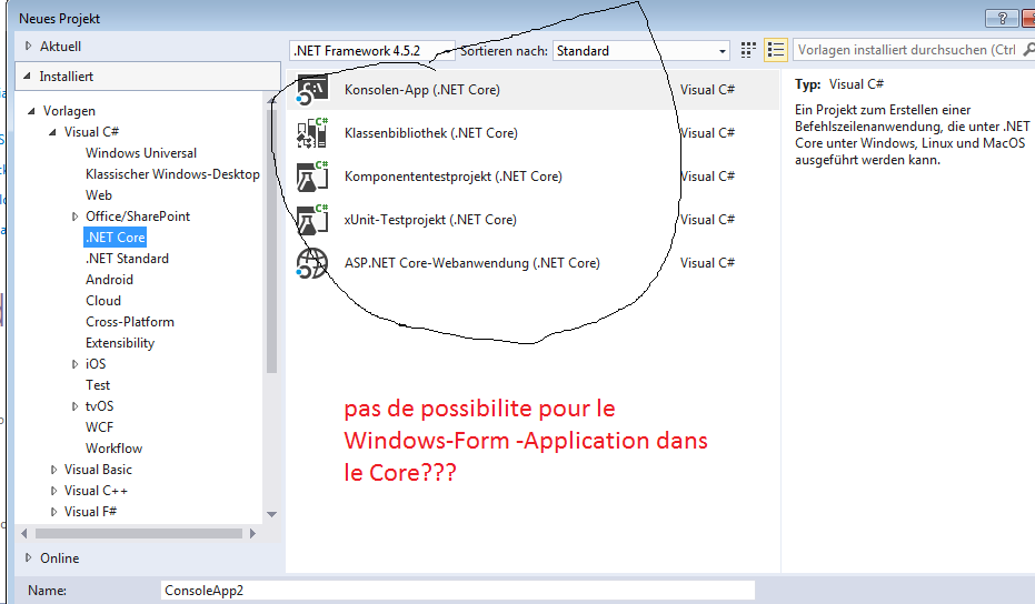 Windows Form Application En Utilisant Le Netcore Par Kevintsague2